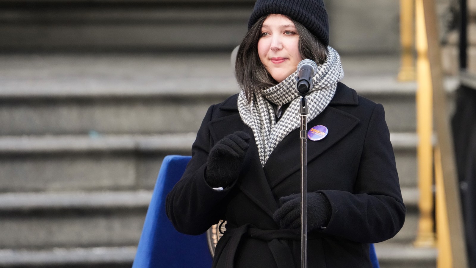 Lucy Dacus Sings ‘Bread and Roses’ at Zohran Mamdani’s Inauguration ...