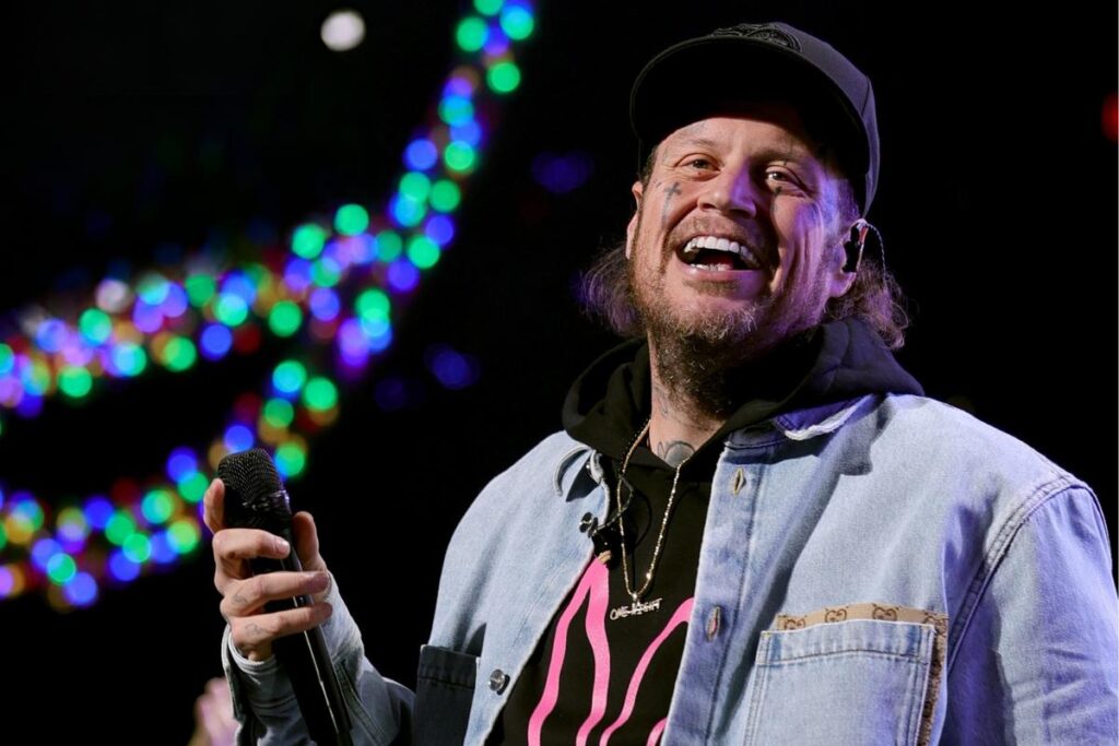 Jelly Roll Reveals the Lie He Tells Kids About His Face Tattoos ...