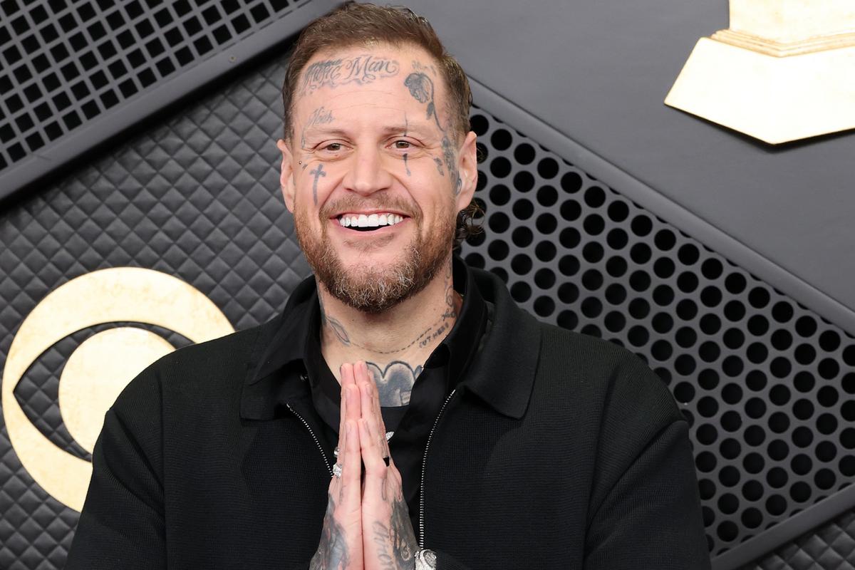 Watch Jelly Roll React To Learning He’s a Grammy Award Winner ...