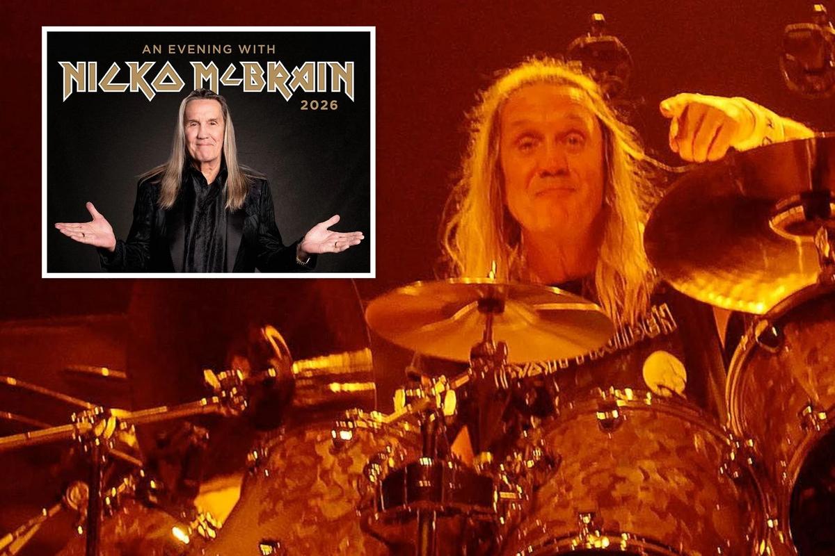Iron Maiden’s Nicko McBrain Announces Fall 2026 Book Tour – Musician Voice